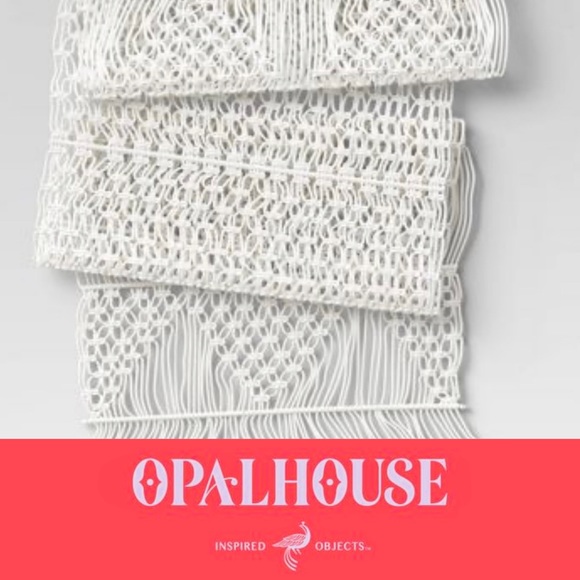Opalhouse | Accents | Opalhouse Extended Length Macrame Table Runner ...